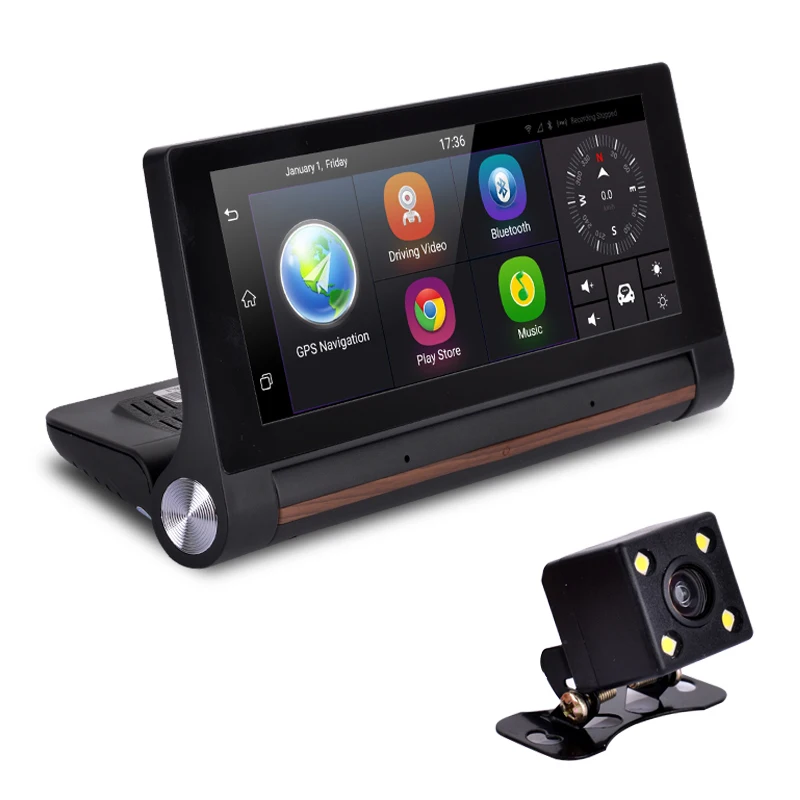 Car DVR GPS Camera 6.86" Android 3G dash cam Video Auto recorder ...