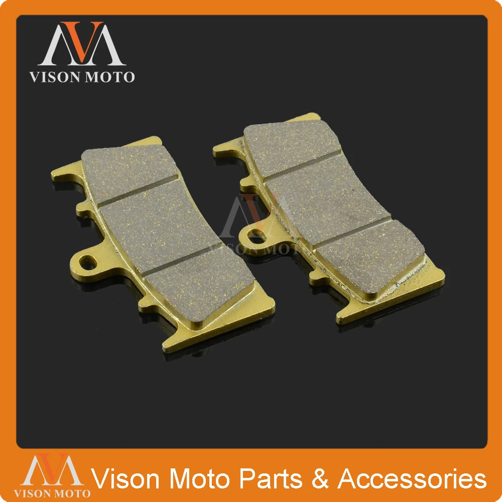 Motorcycle Front Caliper Brake Pads For Kawasaki Zx600 Zx6r Zx 7r