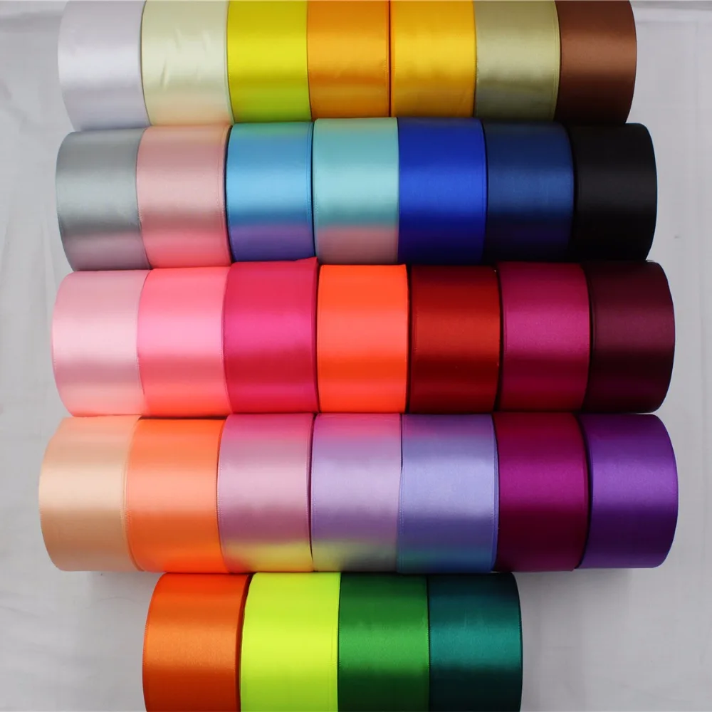 160609-50-a-2-50mm-25yard-lot-Solid-Ribbons-Printed-grosgrain-Wedding ...