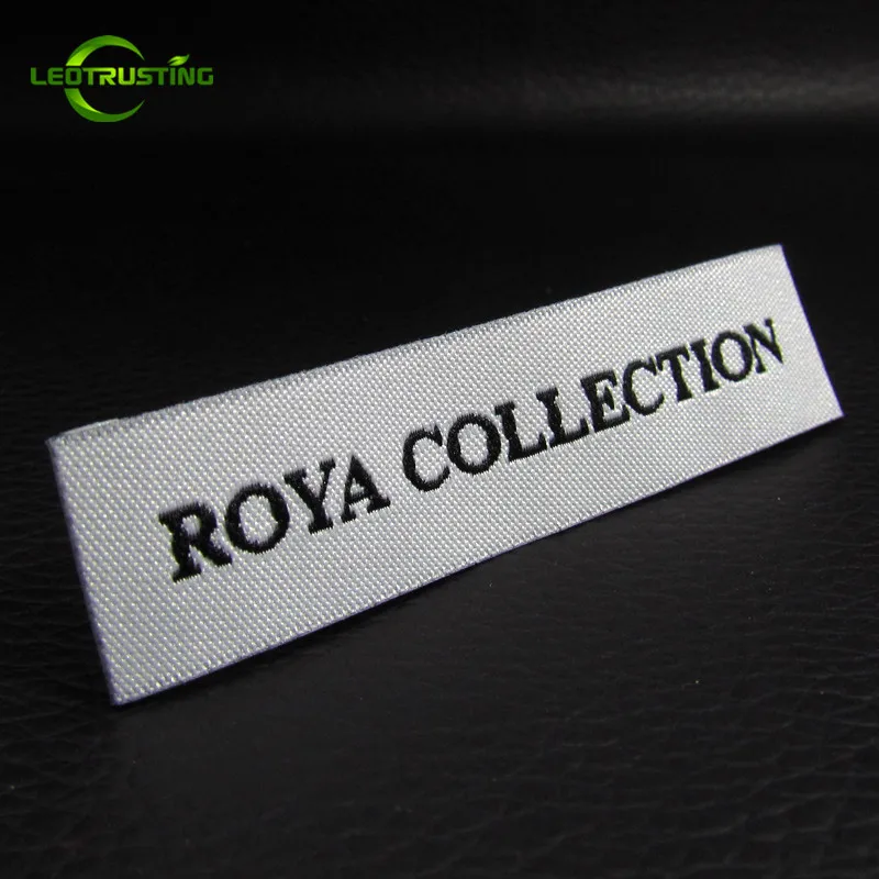 1000pcs Customizd Personal Brand Woven Clothing Labels With Cut And ...