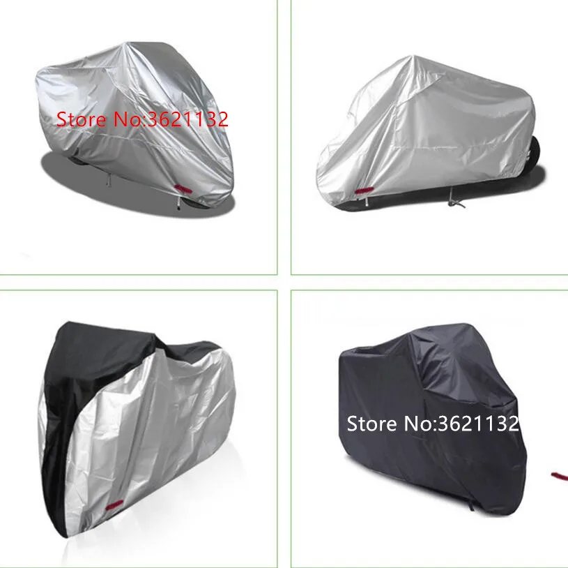 L/XL/XXL/XXXL All Season Waterproof Outdoor Motorcycle Cover For Harley ...