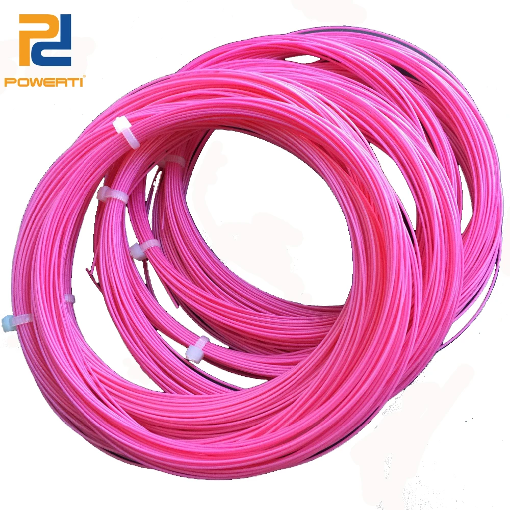 POWERTI-10pcs-lot-Wholesale-Pink-0-70mm-String-Badminton-Racket-String ...