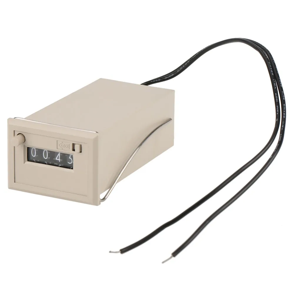 4 Digits 0 9999 Digital Pulse Counter Electromagnetic Pulse Counter ...