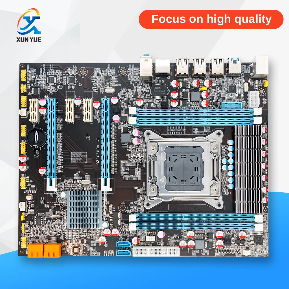 100% OEM nuevo X79 E5 3.2g escritorio X79 LGA 2011 para I7 E5-V1 E5-V2 ...