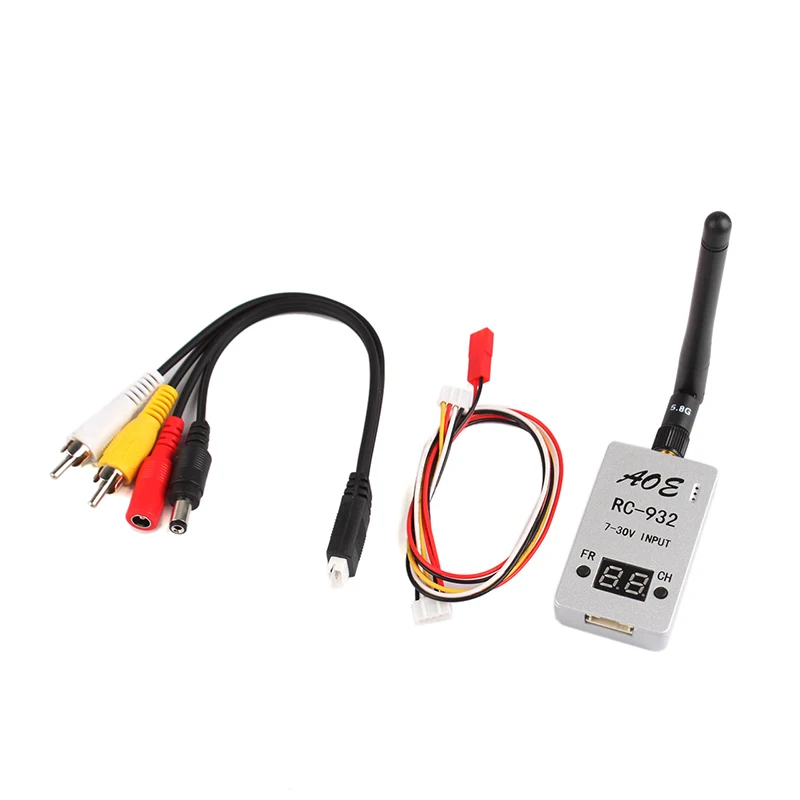 RC932 7 30V 5.8G 32CH Receiver Audio Video A/V RX w/ Channel Display for RC Multicopter Car ...