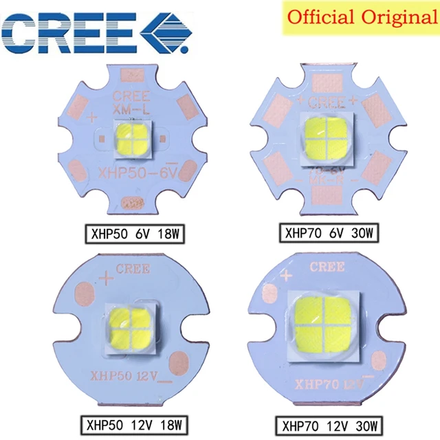 CREE XHP50 XHP50.2 XHP70 XHP70.2 2nd Generation Cool White Neutral ...