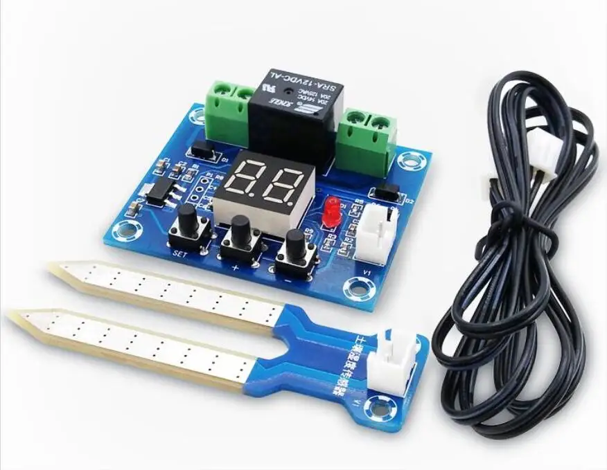 DC-12V-Digital-display-Soil-humidity-controller-Soil-moisture-tester ...