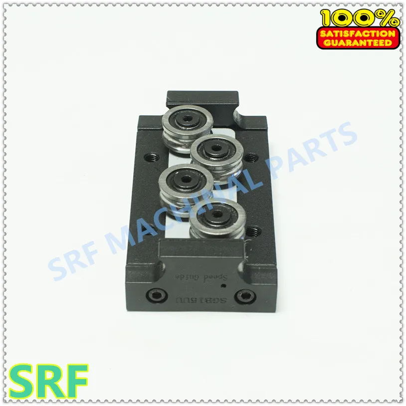 38mm width Aluminum Square Roller Linear Guide Rail 1pcs SGR15V Length ...