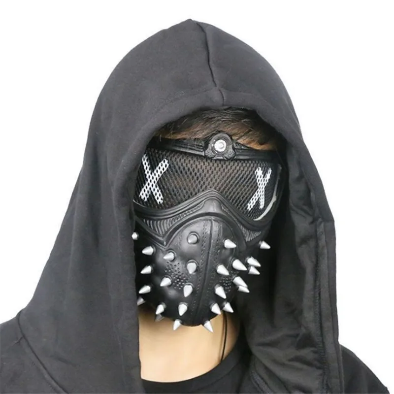 New High Quality Pvc Watchdog 2 Wrench Mask Cos Game Halloween Cosplay ...