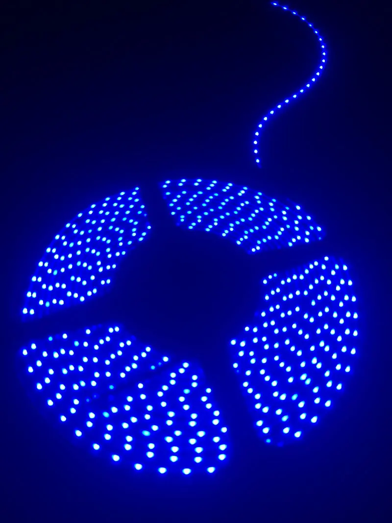 335SMD LED Strip Side emitting 5M 600led 120Leds/M SMD Light Side view ...