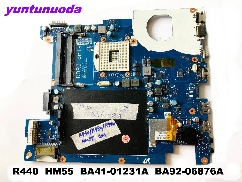 Original-for-Samsung-R440-laptop-motherboard-R440-HM55-BA41-01231A-BA92 ...