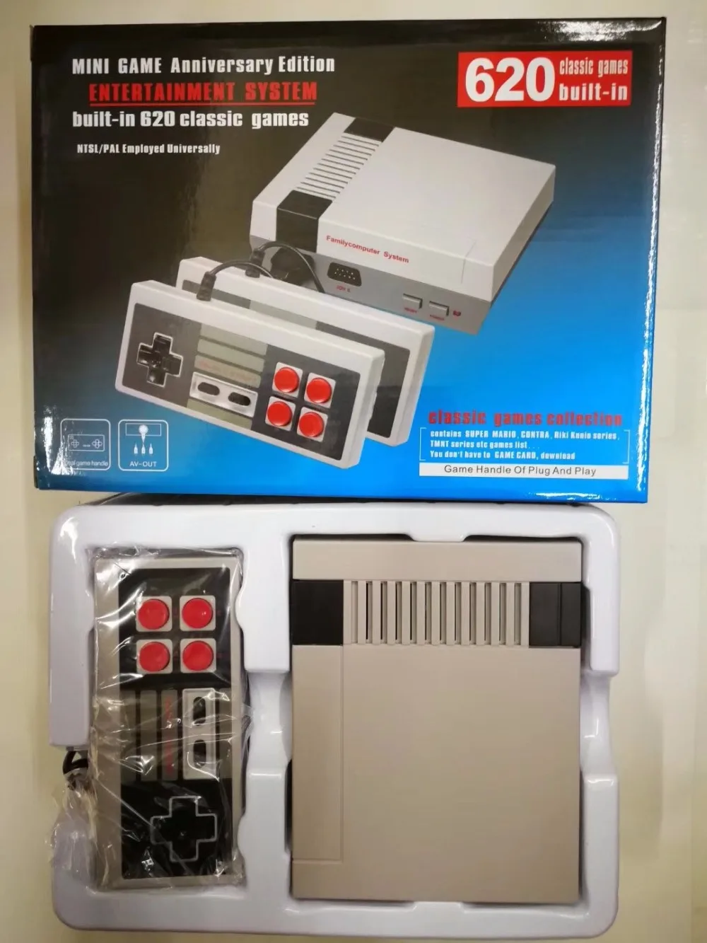 Xixun Classic Retro Mini Game Console 620 games Super Mini TV Game ...