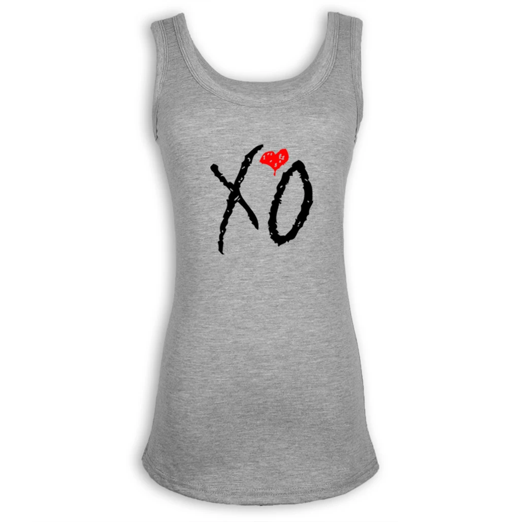 XO The Weeknd Drake OVOXO Print Couple Tees Casual Ladies Girl's O Neck ...