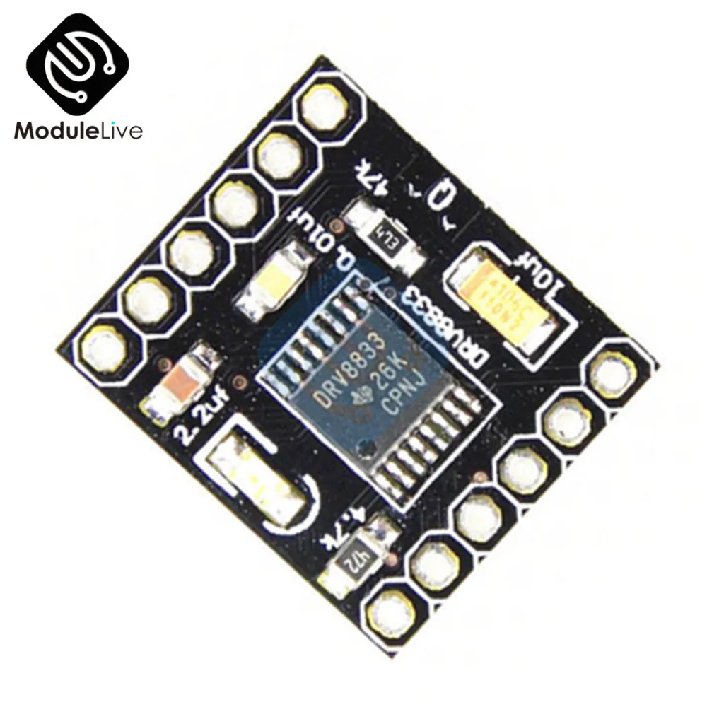 DRV8833 2 Channel 2-CH DC Motor Driver Module Board 1.5A 3V-10V H ...