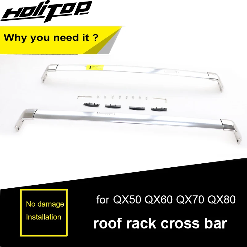 cross bar beam luggage roof rail/rack for INFINITI QX FX EX35 QX50 QX60 ...