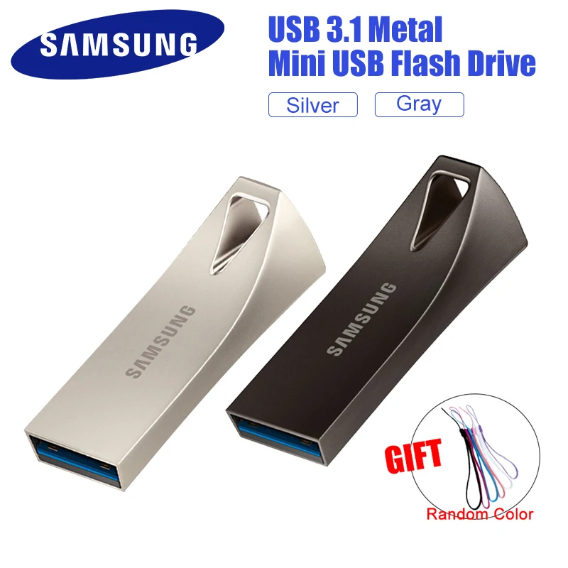 SAMSUNG USB Flash Drive Disk 32G 64G 128G USB 3.1 Metal Mini Pen Drive ...