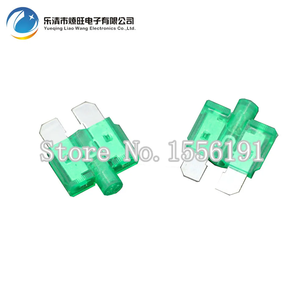 50PCS 30A Medium Size Auto fuse inserts car insurance tablets Medium ...