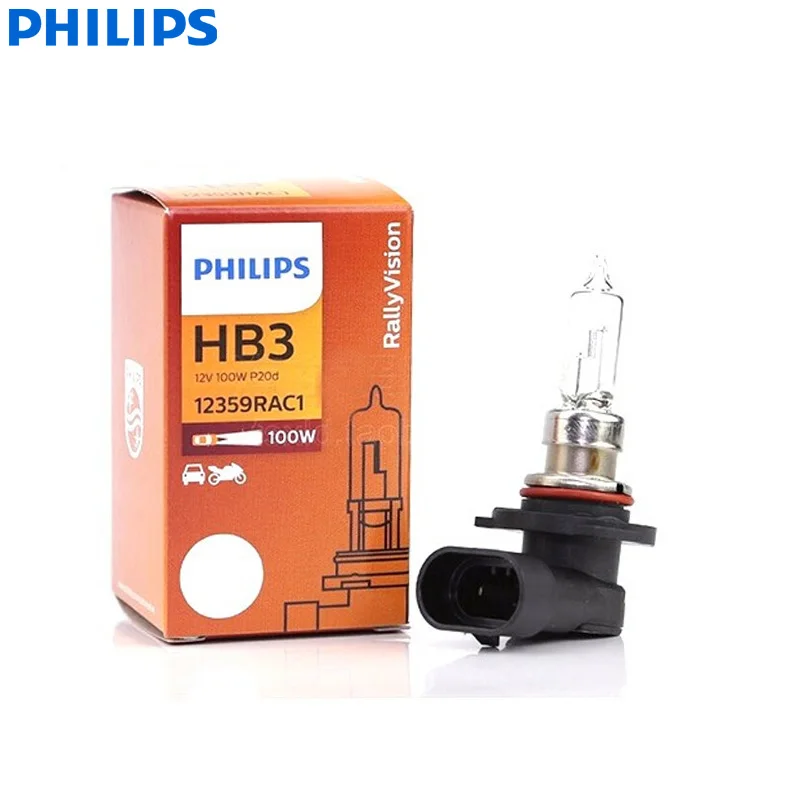 Philips Rally Vision 9005 HB3 12V 100W P20d 12359RAC1 Off Road Super ...
