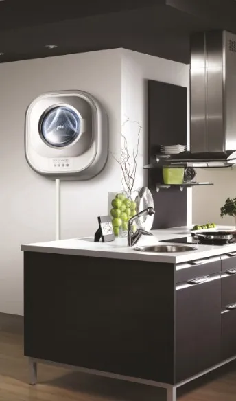 Luxury 2014 smallest wall type washer machine Original daewoo mini wall ...