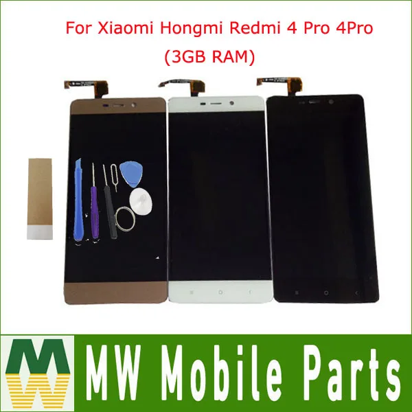 1PC /Lot 5.0"For Xiaomi Hongmi Redmi 4 Pro 4Pro (3GB RAM) LCD Display ...