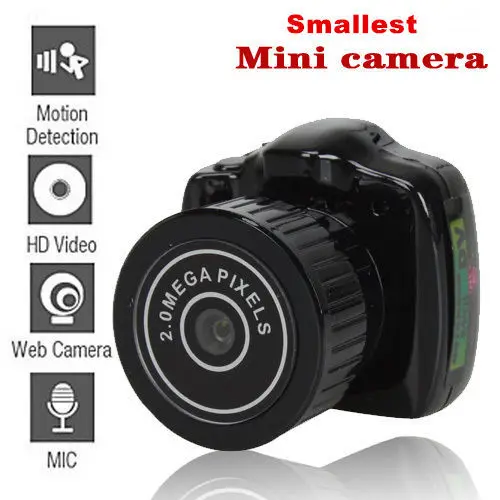 Mini Pocket Portable Smallest 720P HD Webcam Camera Video Recorder ...