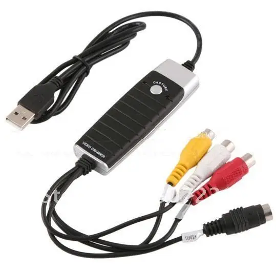 Free shipping Pro Version USB 2.0 DVD VHS AV Grabber Video Audio ...