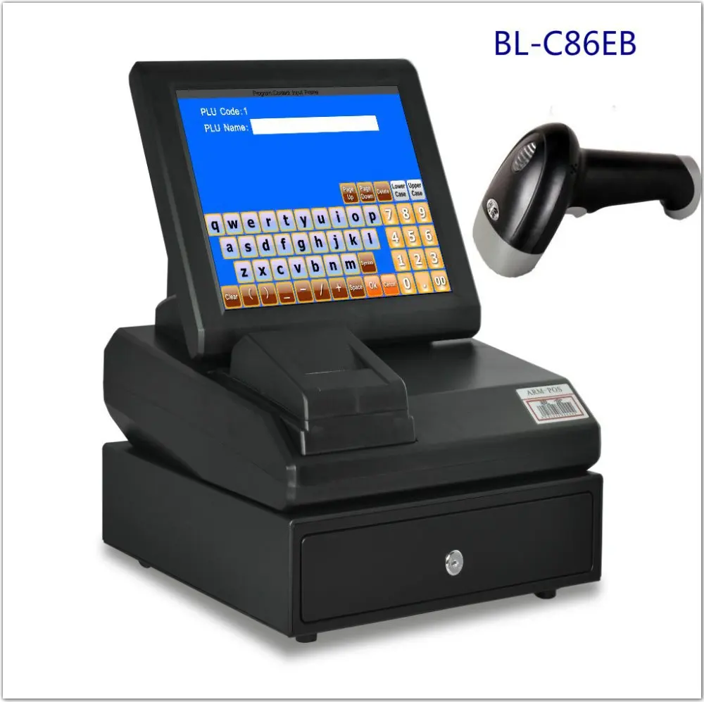 Free shipping all in one POS cash registers system for retail store ...