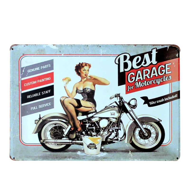 Best Garage Metal Tin Sign Hotel Cafe Bar Wall Decor Metal Sign Best Garage Metal Tin Sign Hotel Cafe Bar Wall Decor Metal Sign