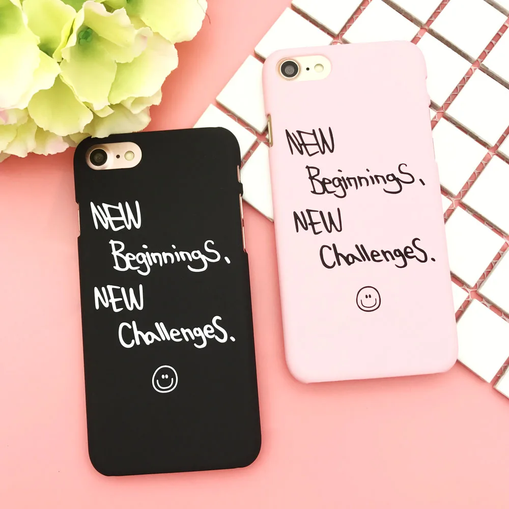 EKONEDA For IPhone 7 Plus Case Cute Words For IPhone 8 8 Plus Plastic Matte Case Cover For Coque ekoneda-for-iphone-7-plus-case-cute-words-for-iphone-8-8-plus-plastic-matte-case-cover-for-coque