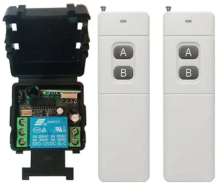 3000M Long Range DC12V 24V 1CH 1 CH 10A RF Wireless Remote Control ...