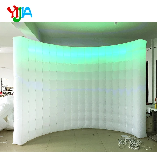 Wedding, party backdrop 10ft*8ft inflatable LED wall white color ...