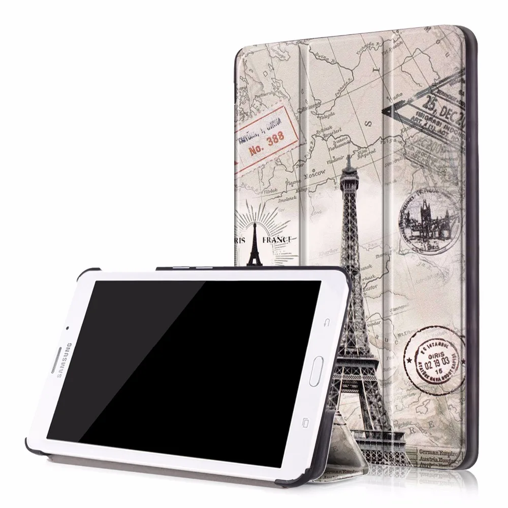 Case for Samsung Galaxy Tab J 7.0 T285DY, GARUNK Printed Cute Tower ...