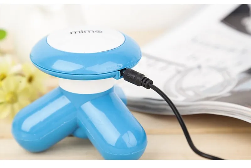 Usb Massage Ball Triangle Gadgets Man Women Mini Electric Leg Neck And Multifunctional Vibration