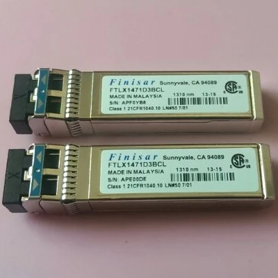 Original finisar fiber modules FTLX 1471D3BCL 10G 10KM single mode dual ...