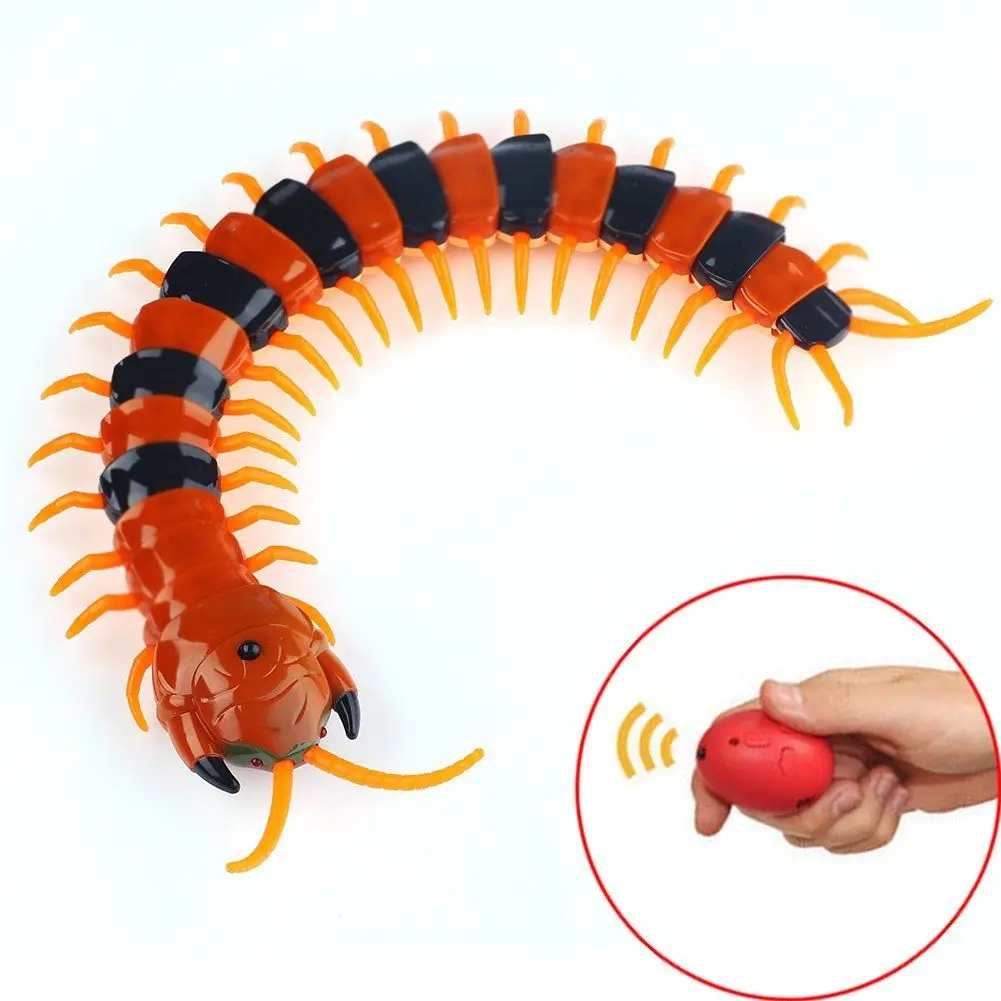 Kids Toys Infrared Remote Control Animals Centipede Scolopendra Creepy ...