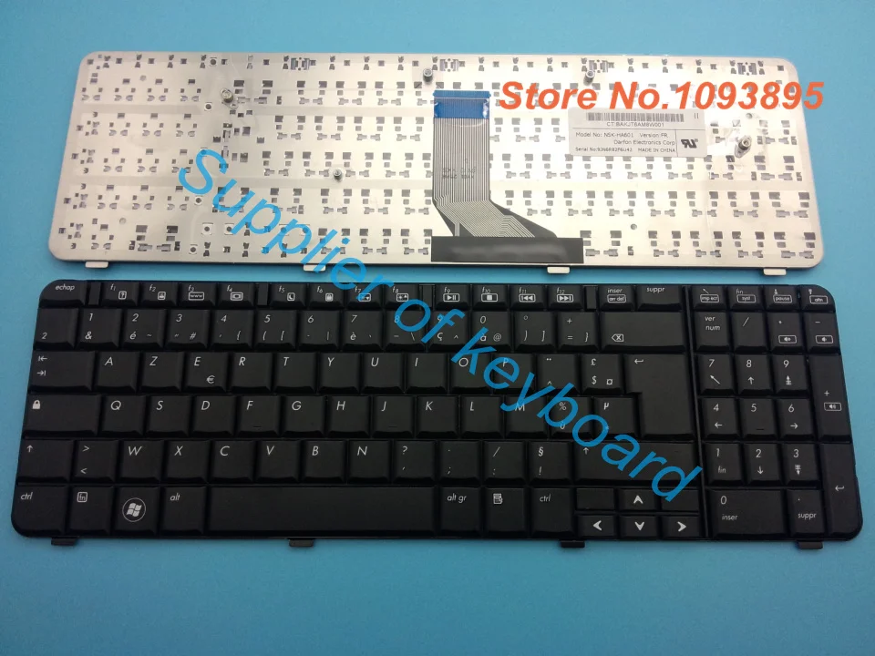 New French keyboard For HP Presario CQ61 G61 CQ61 100 CQ61 200 CQ61 300 ...