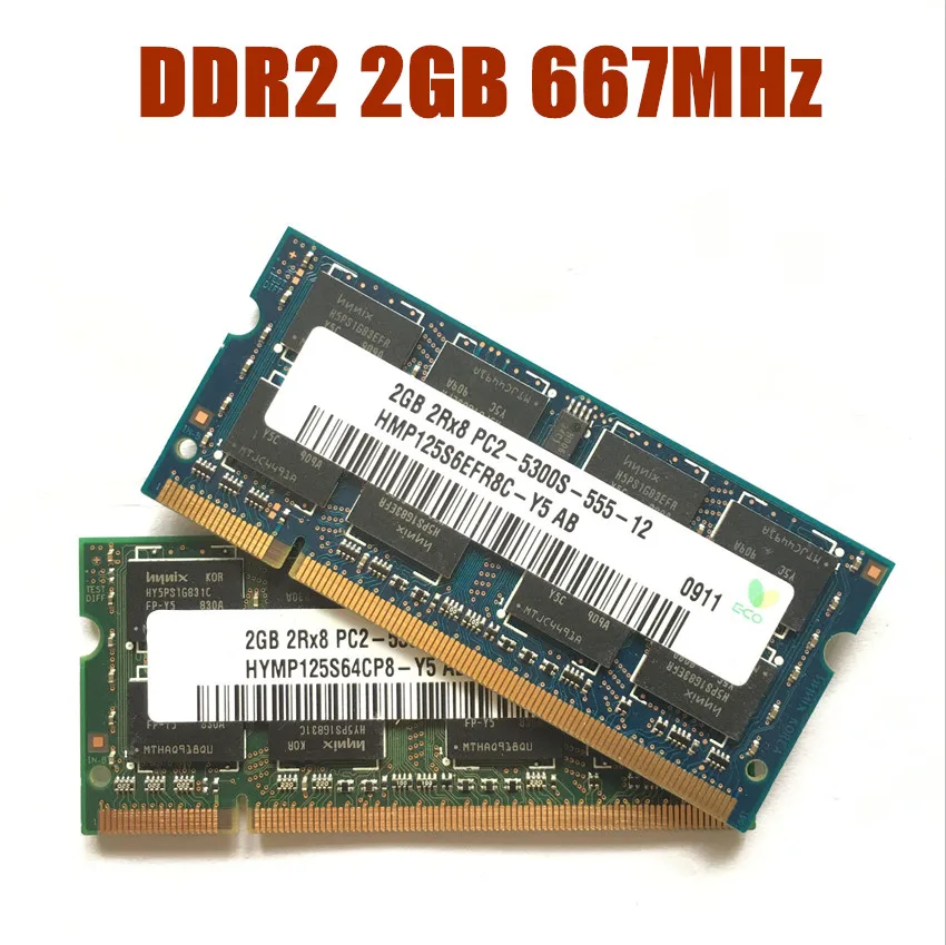KcmsywjR 2G 2GB DDR2 pc2 5300 667Mhz 2RX8 Laptop Memory 2G pc2 5300S ...