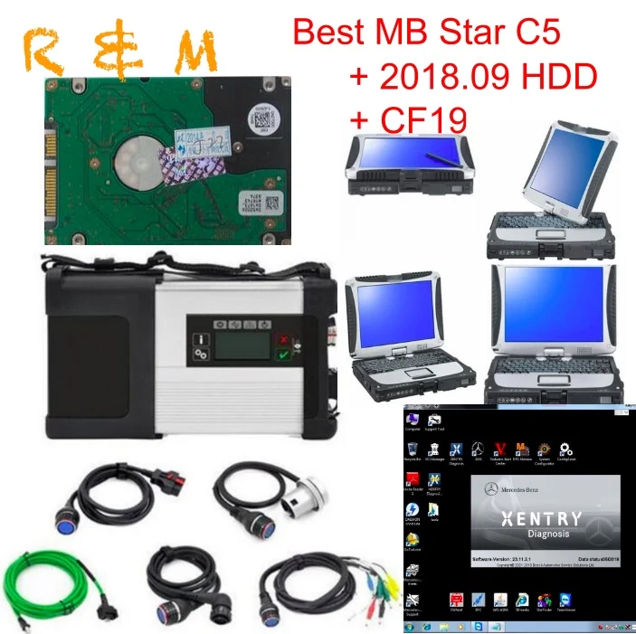 Super MB Star C5 with CF19 software MB tool star c5 with latest ...