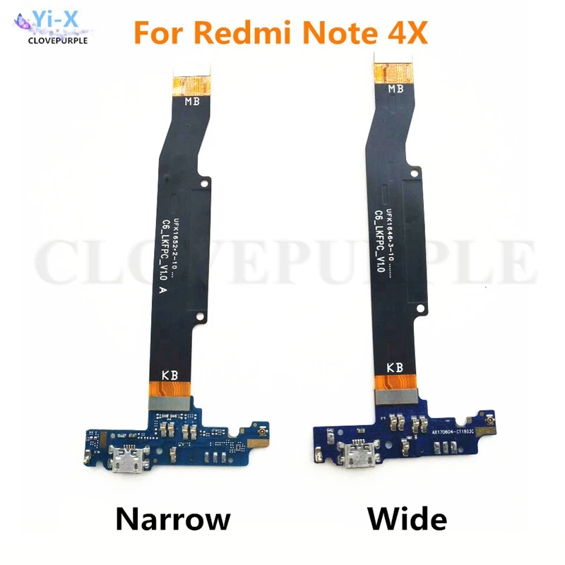 For Xiaomi Redmi Note 4x Note4x Usb Charging Dock Charger Flex Cable ...