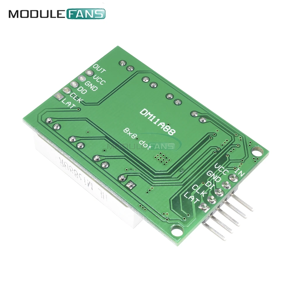 8x8 8*8 8 X 8 Square Matrix Red LED Display Dot 74hc595 Drive Driver ...