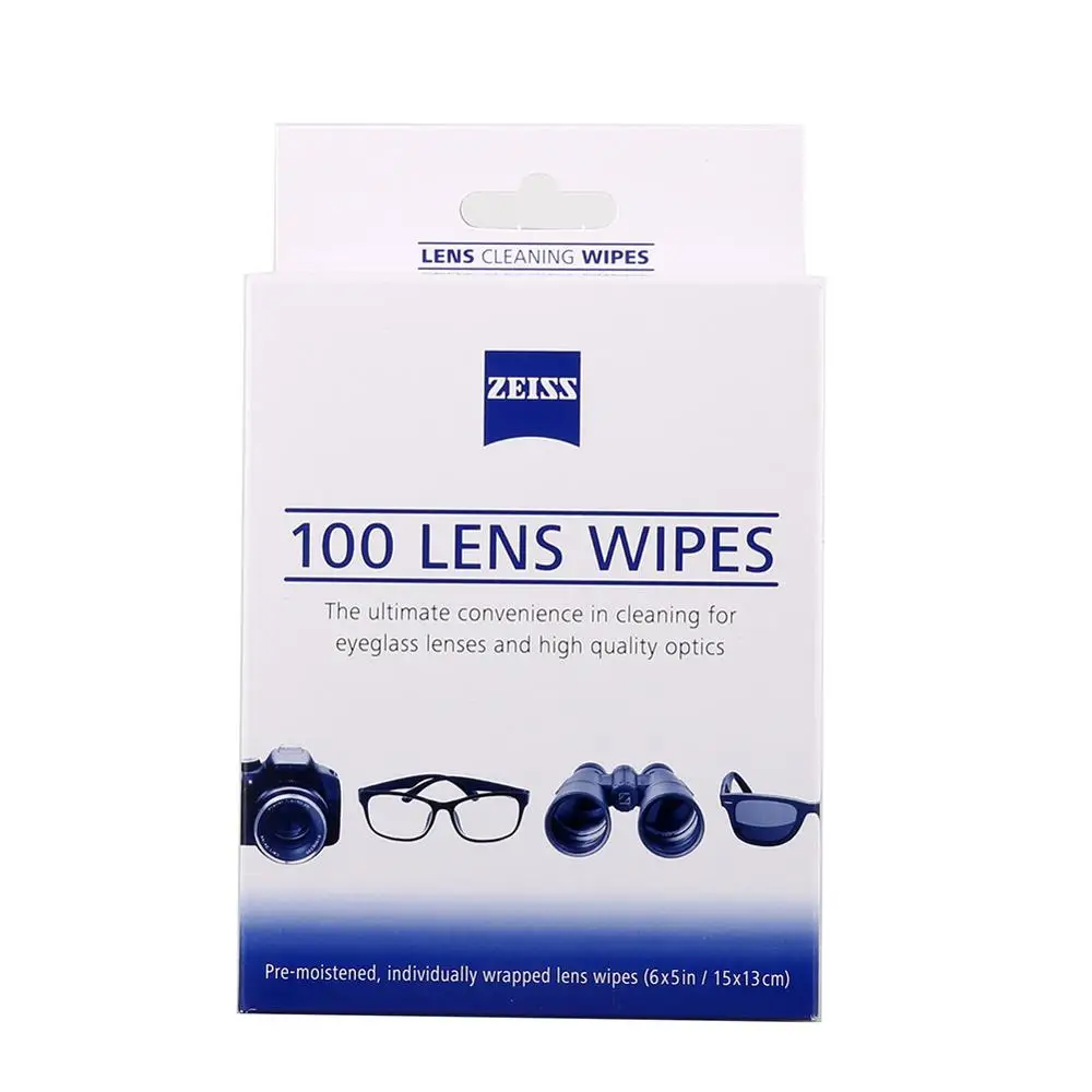 Carl Zeiss spectacle lenses cleaning 100 counts laptop cleaning cloth ...