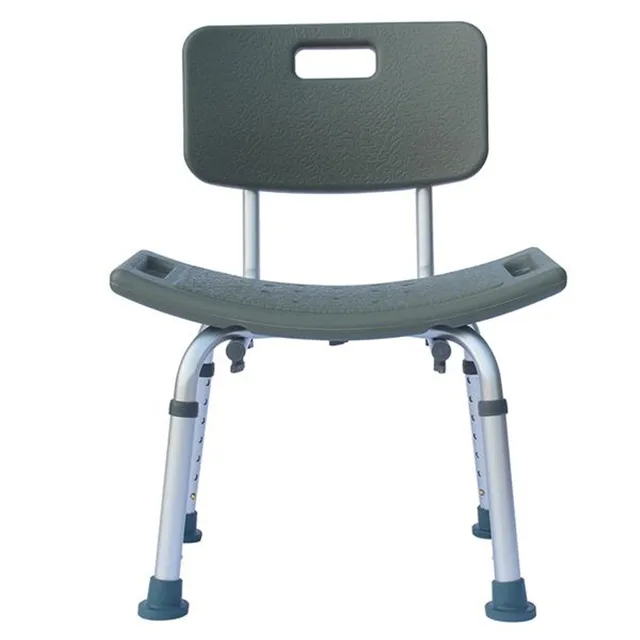 Heavy-duty Aluminum Alloy Senior People Backrest Bath Bathroom Chair ...