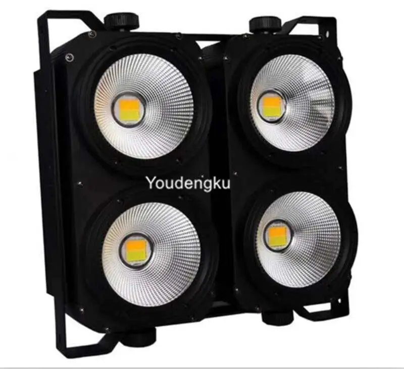 Wc 2in1 Cob Led Blinder 4 Eyes 4pcs 100w Audience Blinder Light Dmx ...