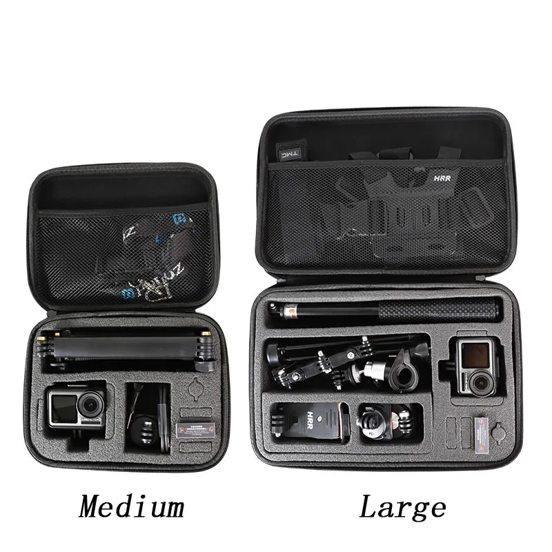 Carry Storage Bag EVA Protective Case PU Box For GoPro Hero 11 10 9 8 7 ...