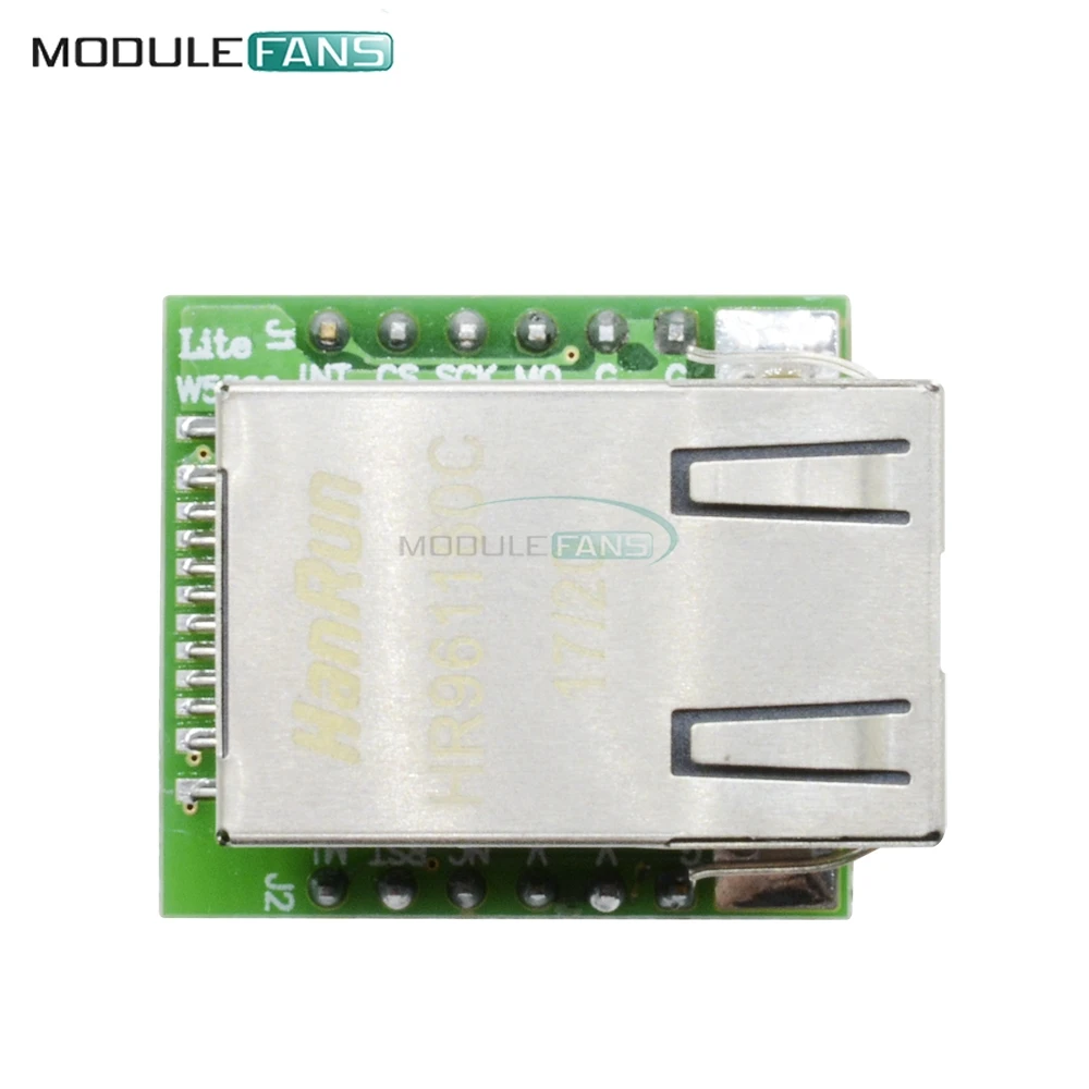 3.3V USR-ES1 ENC28J60 W5500 SPI to LAN Ethernet Converter TCP/IP Module ...