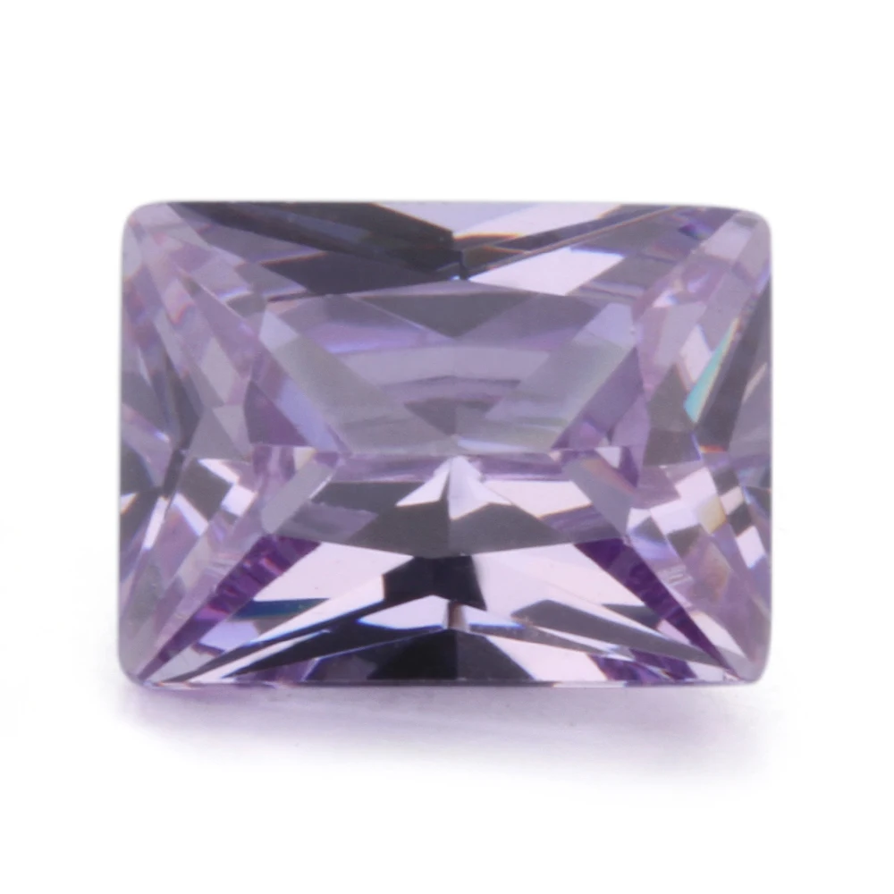 8x10mm-9x11mm-5A-Rectangle-Lavender-Cubic-Zirconia-Stone-Loose-CZ ...