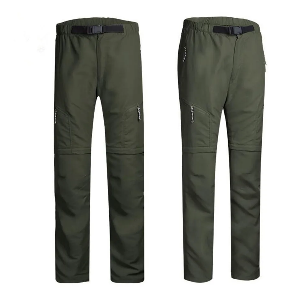 Summer Men Outdoor Leisure Travel Quick drying fishing Waterproof Pants ...