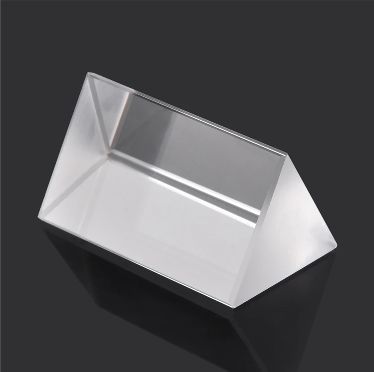 Rainbow Maker 5cm Optical Glass Triangular Prism Science Experiment ...