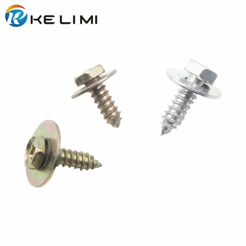 20Pcs Fixadores De Metal Junta Rebite Retentor Do Parafuso Do Corpo Do ...