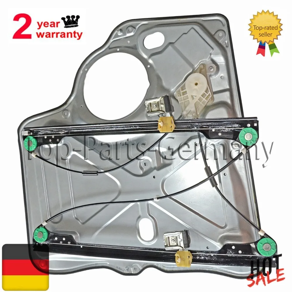 WINDOW UP COMPLETE METAL PLATE 7H0837753 FRONT LEFT FOR VW T5 ...